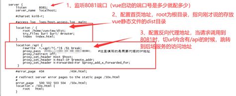 VUE开发二nginx配合vue来实现前后端分离部署 有梦想的肥宅 博客园