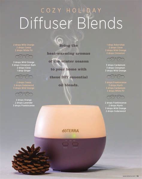 Cozy Holiday Diffuser Blends Artofit