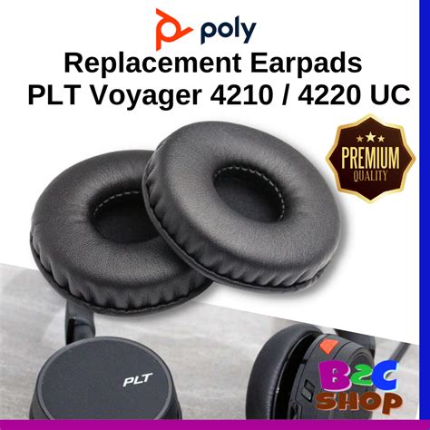 Ready Stock Pair Plantronics Poly Voyager Uc Headset Replacement Ear Pads Cushion