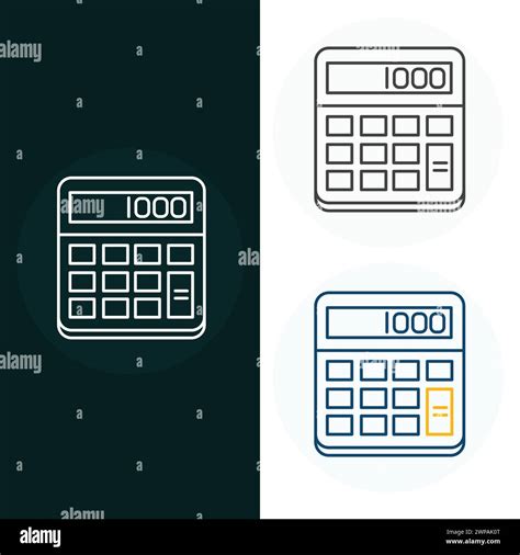 Calculator Vector Illustration Icon Design Stock Vector Image And Art Alamy