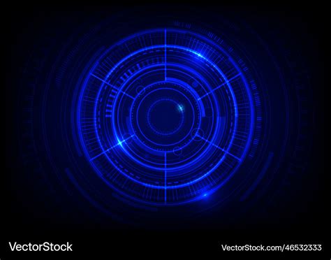 Abstract Circuit Technology Background Royalty Free Vector