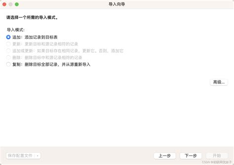 使用导入向导：步骤详解 csdn博客