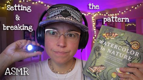 Asmr Setting And Breaking The Pattern Slow And Fast Tapping Scratching Follow The Light Youtube