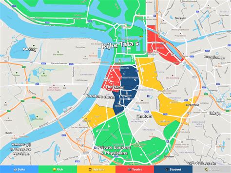 Antwerp Red Light District Map
