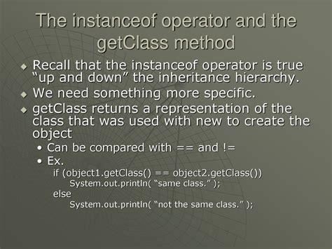 Object class. - ppt download