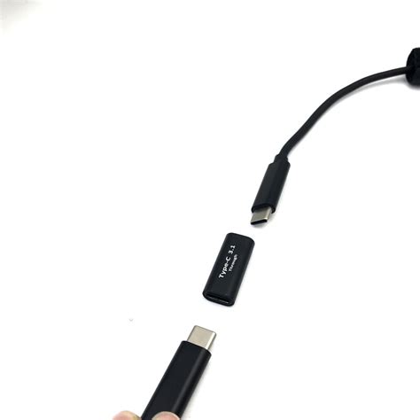 휴대용 Usb C 충전 데이터 동기화 어댑터 Usb C타입 연장 케이블 휴대폰 태블릿용 암 암 변환기 컴퓨터 주변 장치