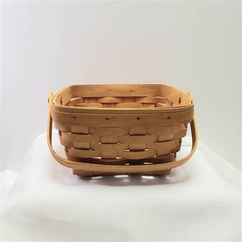 Longaberger Small Handle Basket Etsy
