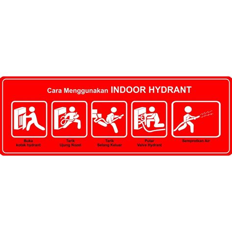 Jual Rambu Petunjuk Penggunaan Hidrand Indoor Shopee Indonesia