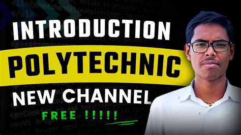 Complete Polytechnic Course Of All Branches Free On Elite Polytechnic Youtube