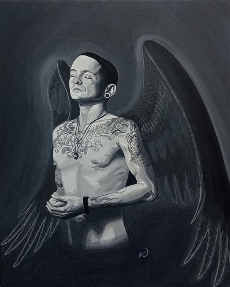 Artstation Chester Bennington Tribute