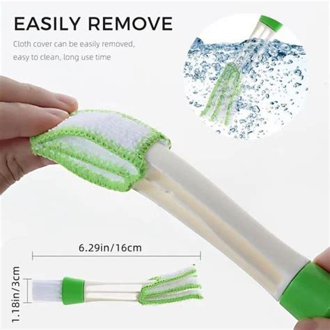 Multipurpose Microfiber Car Ac Vent Cleaning Brush Blinds Keyboard At