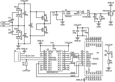 Schematics Of The Created Wireless Sensor Node Download Scientific