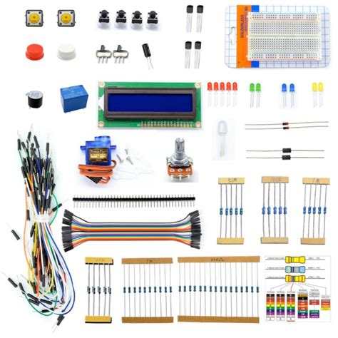 Adeept LCD Starter Kit For Raspberry Pi RobotShop