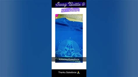 Get Salesforce Trailhead Swag T Shirt Bottle Free Journey2salesforce Youtube
