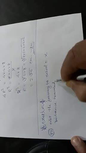 Exercise 6012 Ruby Does One Third Of Her Journey To School By Car And O