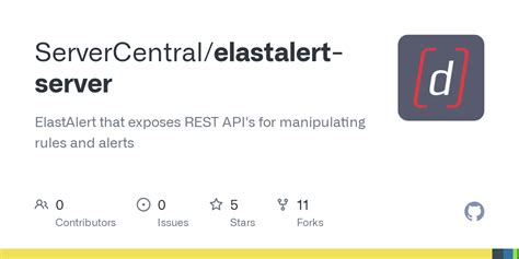 github servercentral elastalert server elastalert that exposes rest