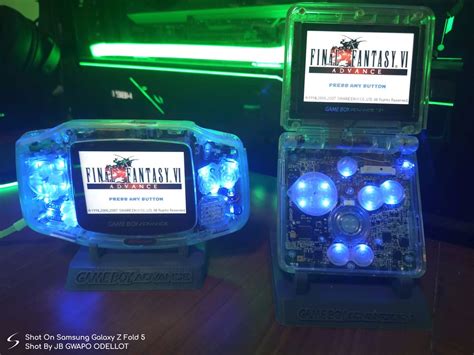 Happy Weekends Sharing My Mirror Clear Gba And Gba Sp Love The Shell Both Have Better Audio