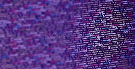 Coding Concept Software Development Monitor Technology Display
