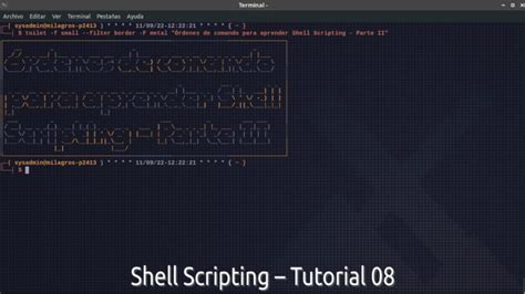 Shell Scripting Tutorial De la teoría a la práctica Parte