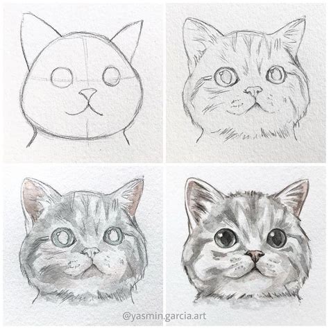 Pin By H R On Katten Cats Art Drawing Cat Drawing Tutorial Art