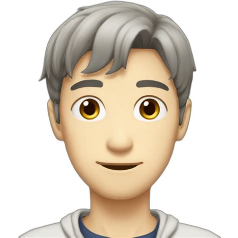 Homme Anime Intelligent Emoji Ai Emoji Generator