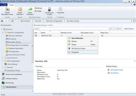 How Can I Configure Boundaries In System Center Configuration Manager