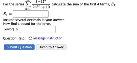 solved for the series ∑n 1∞ 1 n2n0 1 10 ﻿calculate the sum