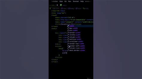 Css Media Media Query Htmlcss Webdesign Youtube