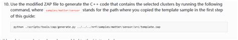 development matter lock after modifying the zap file an error