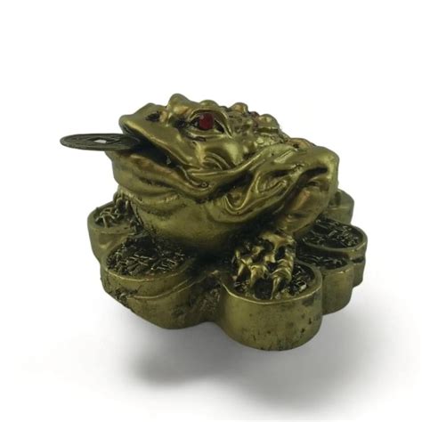 Статуетка жаба на монетах 35094 — ціна 56 грн у каталозі Статуетки Купити товари для дому та