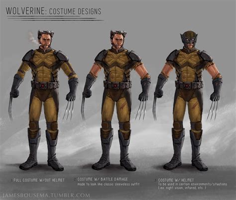 Marvel Heroes Wolverine Costumes