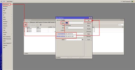 KONFIGURASI IPIP TUNNEL DI MIKROTIK ABDUL ROCHMAN