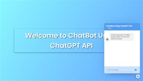 Chatbot Using Chatgpt Api Html Css And Javascript With Source Code Sourcecodester