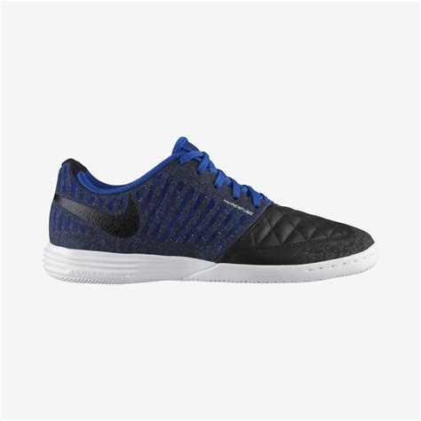Nike FC247 Lunargato II IC - Black / White / Hyper Cobalt - Football ...