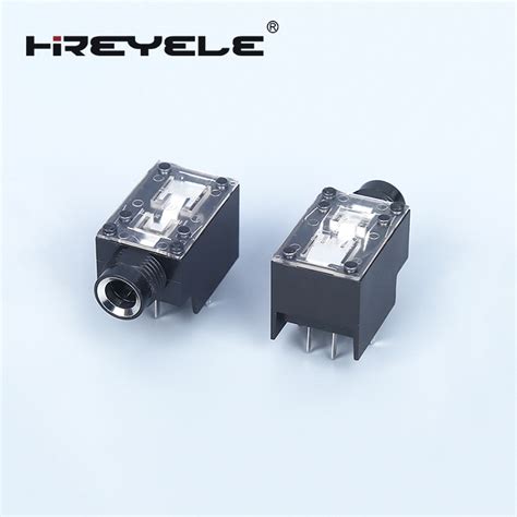 7 Pin Mono Jack Female 6 35mm Pcb Panel Mount Socket Connector