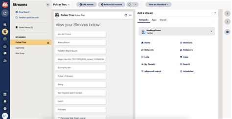 pulsar trac social media marketing and management dashboard hootsuite