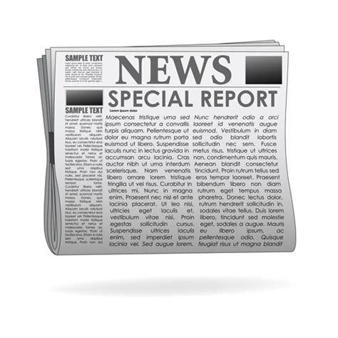 Elements Of Newspaper Design Vector Graphics 04 Free Download