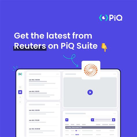 Piq Suite On Linkedin Piq Suite Aggregates Information From Over 100 Sources Including Reuters…
