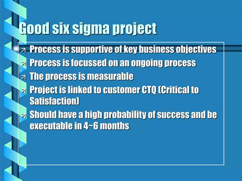 Six Sigma Training Ppt