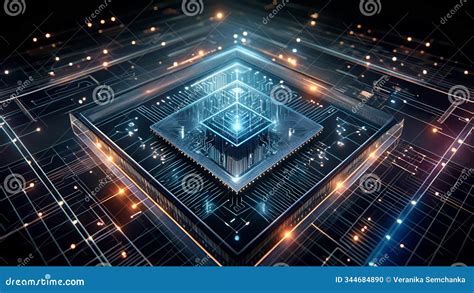Explore Futuristic Digital Spheres And Hightech Quantum Computing Concepts On A Journey Aig53m
