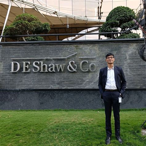 Excited To Announce That Ive Joined The D E Shaw Group As An