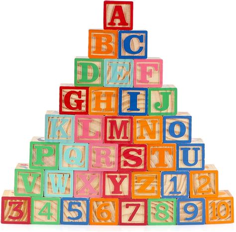 wooden alphabet block letters