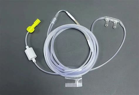 O Type Nose Oxygen Cannula Tube Capnomed Medical