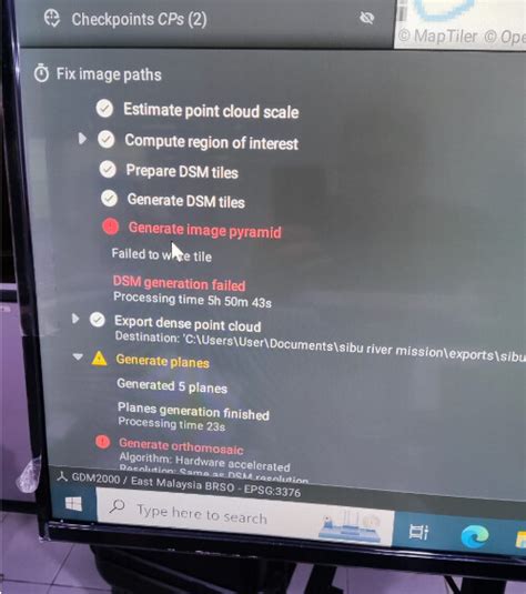 Pix4dmatic Failed On Processing Pix4dmatic Pix4d Community