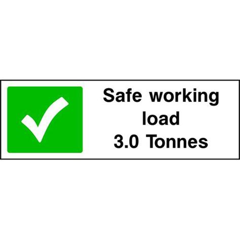 Safe Working Load 3 0 Tonnes 10696
