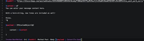using powershell to upload files to a discord webhook r powershell