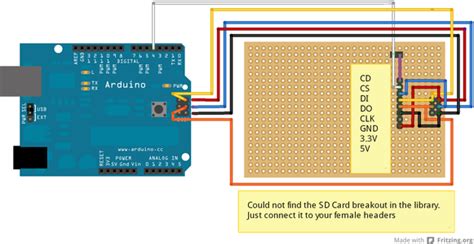 Connecting Adafruit Sd Card Breakout To Leonardo Instructables