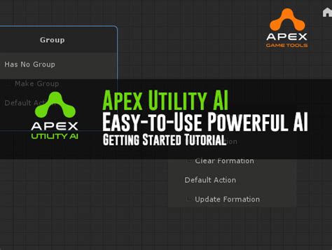 apex utility ai getting started tutorials unity asset store
