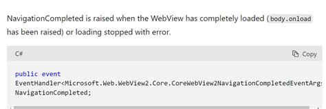 Event Domcontentloaded · Issue 1962 · Microsoftedgewebview2feedback · Github