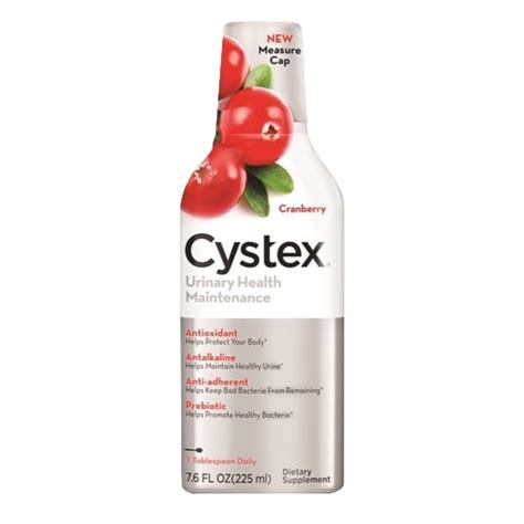 Cystex Cranberry Liquid Complex Urinary Health 76 Oz 2 Pack